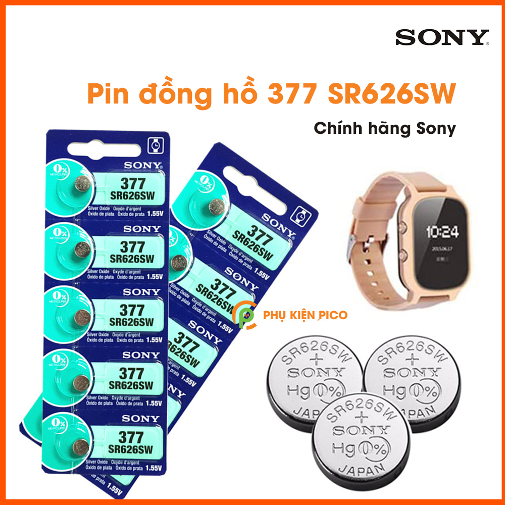Pin Sony dùng cho pin đồng hồ, pin chìa khóa ô tô, pin chìa khóa xe máy ...